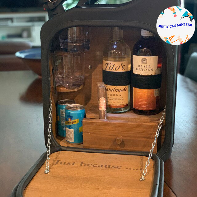 Personalized mini bar Jerry can mini bar Gas can bar Type 8 ...